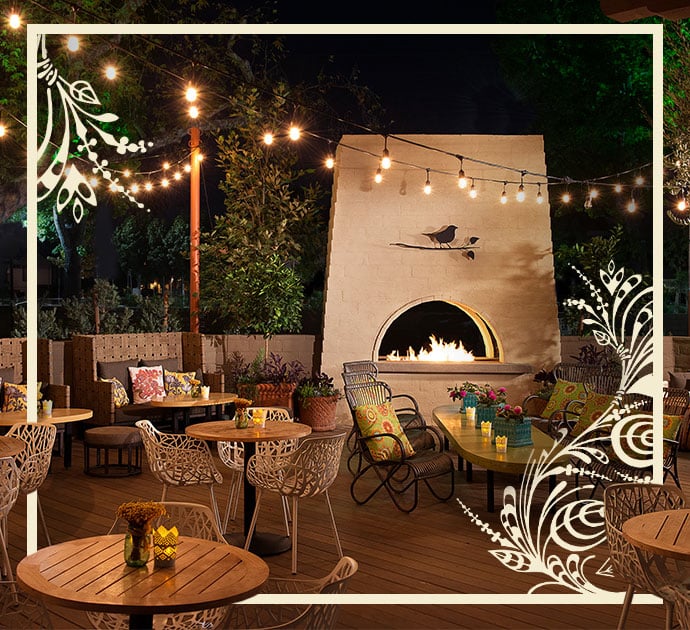 Dine | Front Yard Restaurant | The Garland